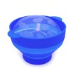 Popco Microwave Popcorn Popper, Collapsible Silicone Bowl, Purple, 15 ...