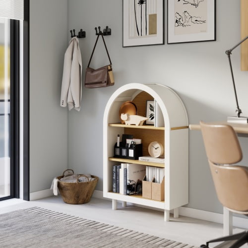 Click here for Yinjing Arched Small Bookcase arched Storage Cabin... prices