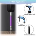 10Pcs Magnetic Phillips Slotted Screwdriver Bit for Electricians, 1/4 ...