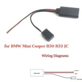 12 Pin Connector Cable Module for Bmw Mini R50 R53 Jc Works - Walmart.com