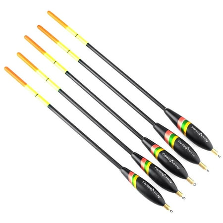 5pcs Slip Bobbers Wear Resistant Portable Fishing Floats Fishing Float ...