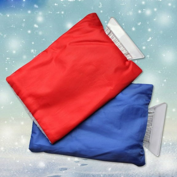 Snow Scraper with Brush, Windshield Defrosting Tool, Ice Removal Shovel ...