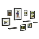 Kate and Laurel 5 x 7 Black Picture Frame 10 Count - Walmart.com