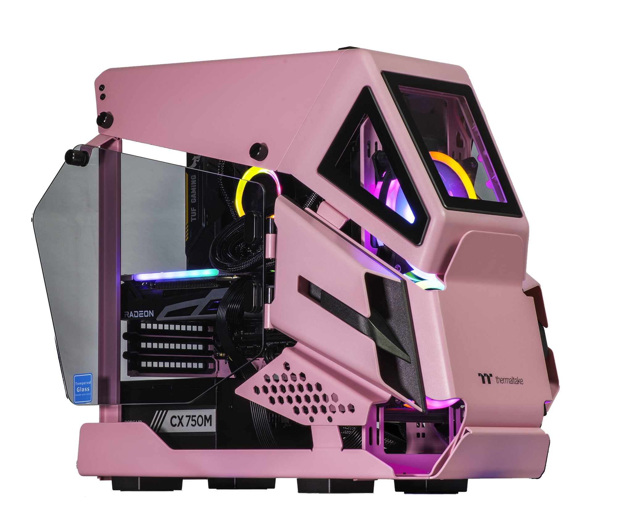 Velztorm Perxici Gaming & Entertainment Desktop PC Rose Pink (AMD Ryzen ...