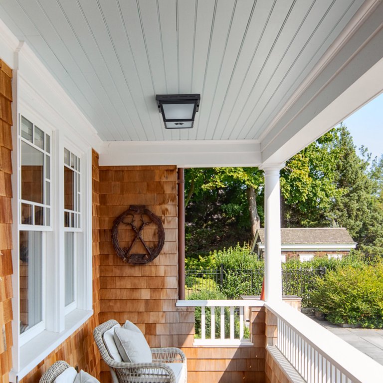 Flush Mount Porch Light Motion Sensor | Shelly Lighting