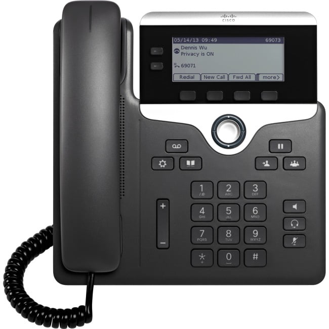 Cisco 7821 Wall Mountable IP Phone CP-7821-3PW-NA-K9= - Walmart.com ...