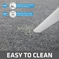 Corner Cat Litter Trapping Mat (Ridged Design), Traps Mess from Box ...