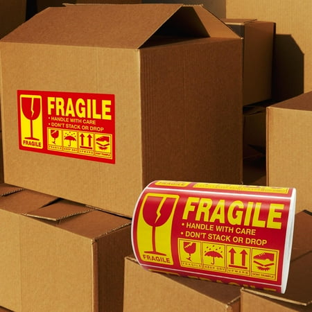 Fragile Marking Tape, Handle with Care, Sealing Tape Fragile Warning ...