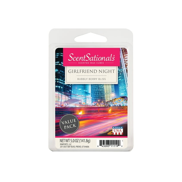 Girlfriend Night Scented Wax Melts, ScentSationals, 5 oz (Value Size) - Walmart.com