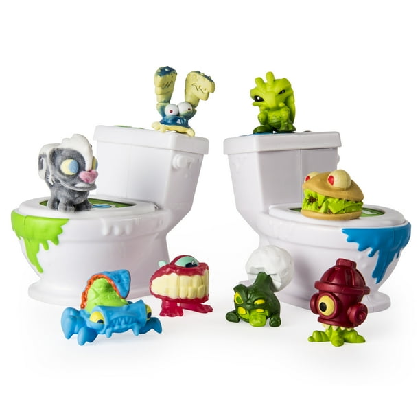 Flush Force - Series 1 - Bizarre Bathroom Collectible 8-Pack Figures ...