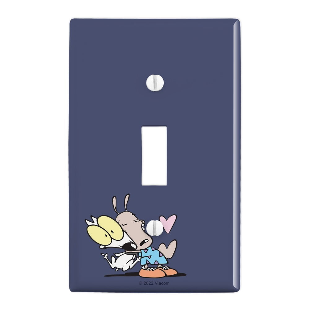 Rocko's Modern Life Hug Plastic Wall Decor Toggle Light Switch Plate ...