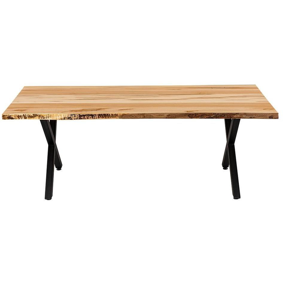 Oquirrh Mountain 48 inch by 24 inch Real Maple Live Edge Natural Edge ...