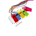 SOAC Colorful Whistle 24Pcs Multi-function Referee Sports Race Cheering ...