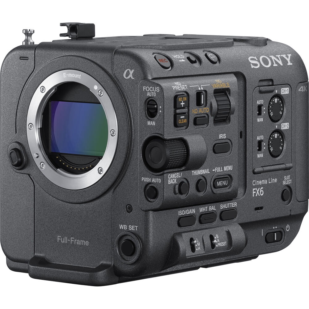 Sony FX6 Full-Frame Cinema Digital Camera for Photography & Vlogging ...