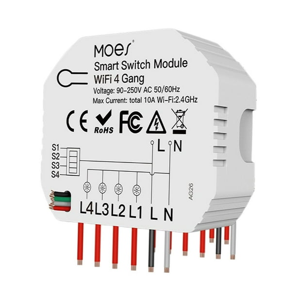 WiFi Relay Switch Self-Locking Switch Module Smart Switch Module WiFi ...