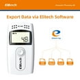 Elitech Temperature and Humidity Data Logger 16000 Points Record ...