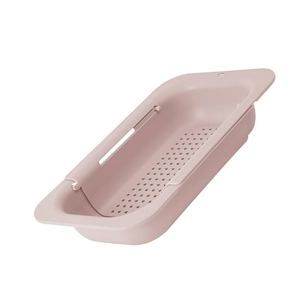 Vegetable Washing Basket,Retractable Sink Basket Rectangular Strainer ...