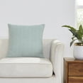 Better Homes & Gardens 20x20 Green Textured Cotton Decorative Pillow ...