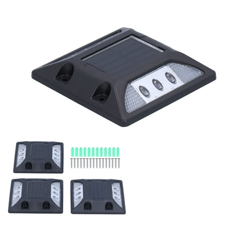 Solar Deck Light, Intelligent Motion Sensor Light IP68 Waterproof 500 M ...