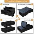 Under Bed Storage Containers, Set of 2 Low Profile Under Crib Storage ...