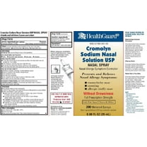 HealthGuard Cromolyn Sodium Nasal Spray, 0.88oz - Non-Drowsy, Non-Habit ...