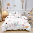 Uxgjfwu Rabbit Themed Bedding, 3 Piece Duvet Cover Set with Egg ...
