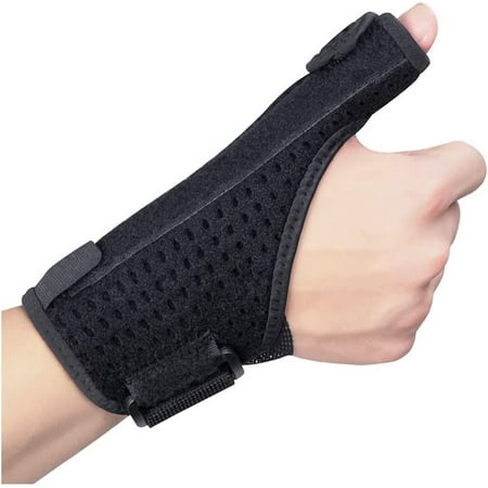 Wrist Thumb Support, Brace With Metal Splint - Ideal For Thumb Injuries ...