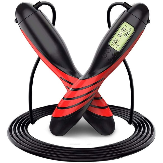 Jump Rope for Fitness - Adjustable 1lb Weighted Jump Rope, Rush ...