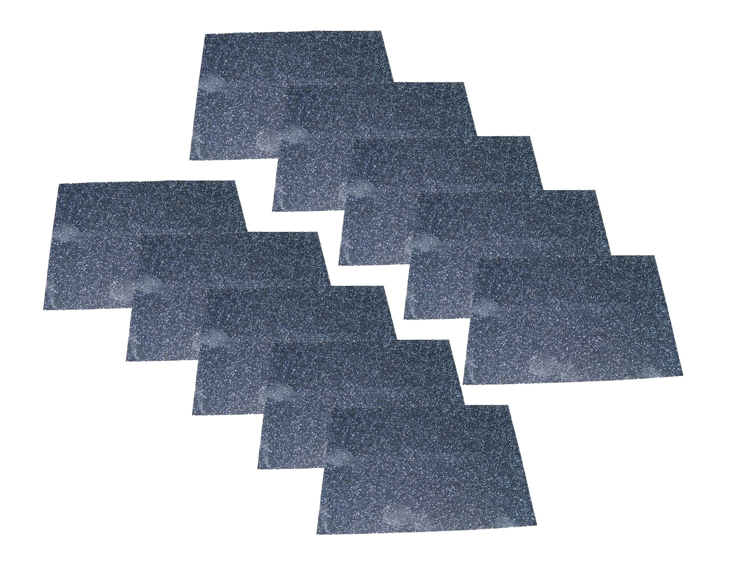 (10 Pack) 30" x 42" x 2mm (Thick) Rubber Matting - Sheet Friction Mat ...
