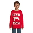 Wonder Nation Boys Long Sleeve 3 Pack T-Shirt Bundle, Sizes 4-18 & Husky - Walmart.com