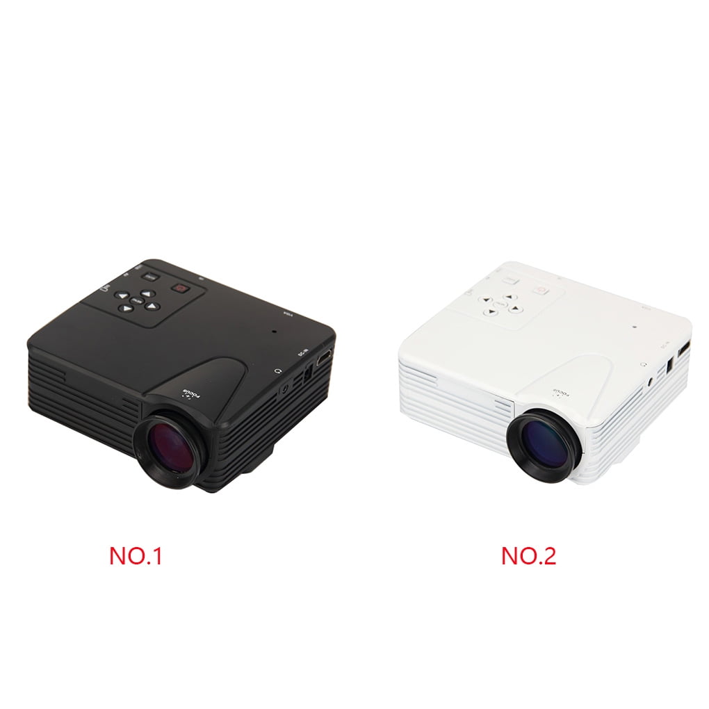 Mini Portable LED Projector 1920 x 1080 Pixels Full HD 1080P Multimedia ...