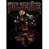 Marvel Men's Wolverine Scratch Graphic Tee, Black, 4X Large, X-Men T ...