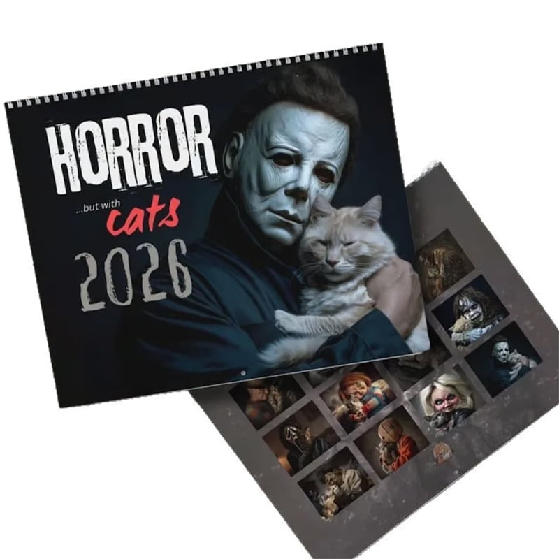 The 2026 Horror-Themed Calendar With Animal Patterns And Halloween ...