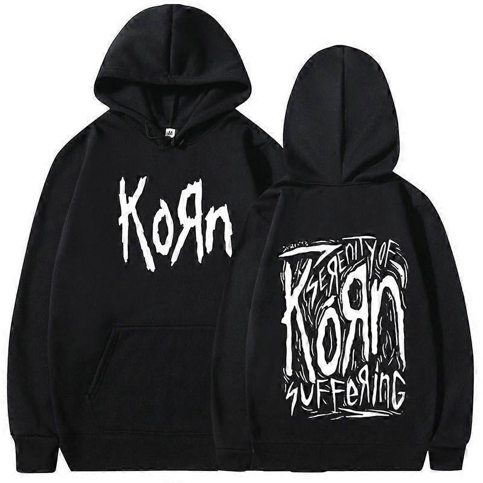 Click here for Sweater 90s Korn Metal Rock Band Hoodies Men Vinta... prices