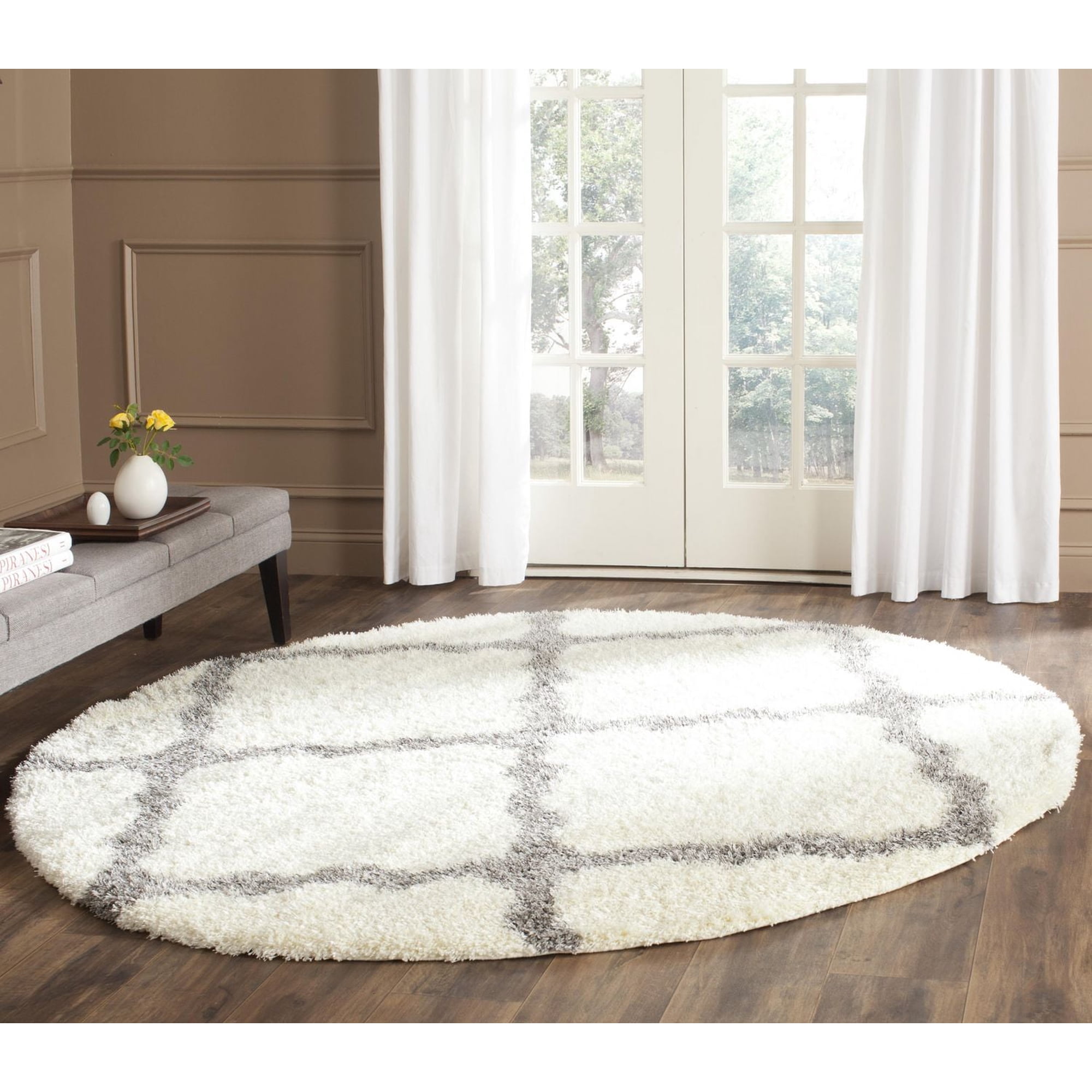 Click here for Safavieh Montreal Cebrail Geometric Shag Area Rug... prices