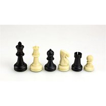Chess Geeks 32 Classic Staunton Chess Pieces Only - 1x Single Weighted ...
