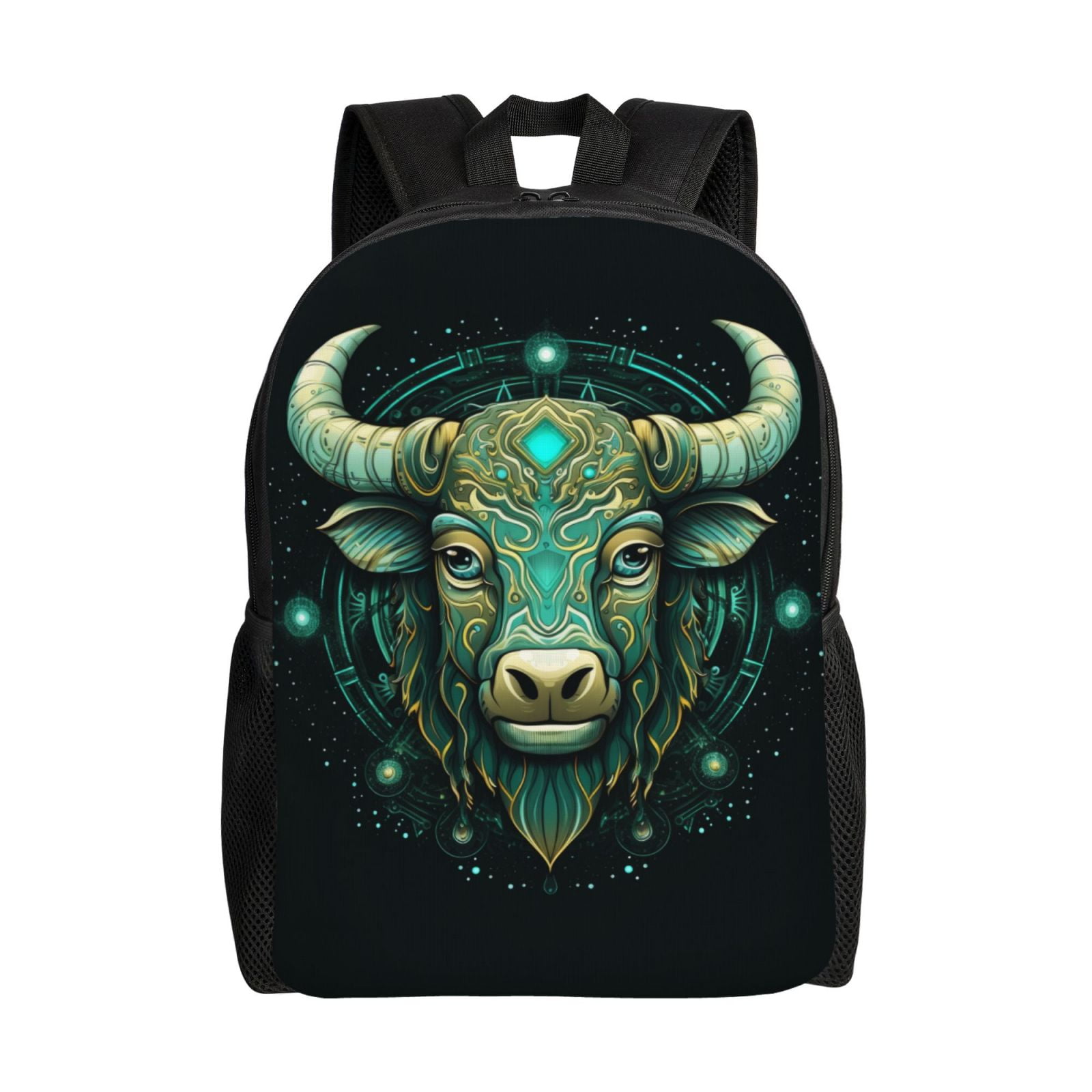 ZNDUO Travel Backpack, Taurus Pattern Backpack for School, 16 inch ...
