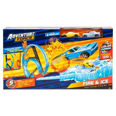 Adventure Force Crash Racers Figure 8 Circuit, Motorized Vehicle ...