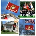 US Marine Corps Flag 3x5 Outdoor Double Sided - Heavy Duty Polyester US ...