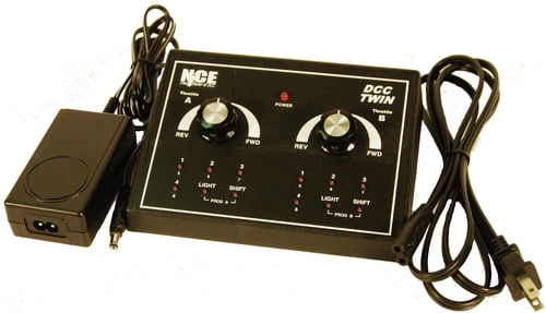 NCE 0046 DCC Twin Starter Set with Power Supply - Walmart.com