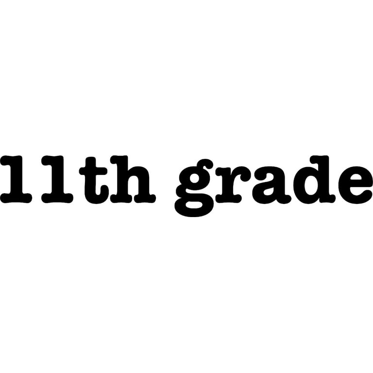 11th Grade Junior
