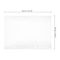 BESTYASH 3Pcs Detachable Transparent Acrylic Binder Cover for A5 Loose ...