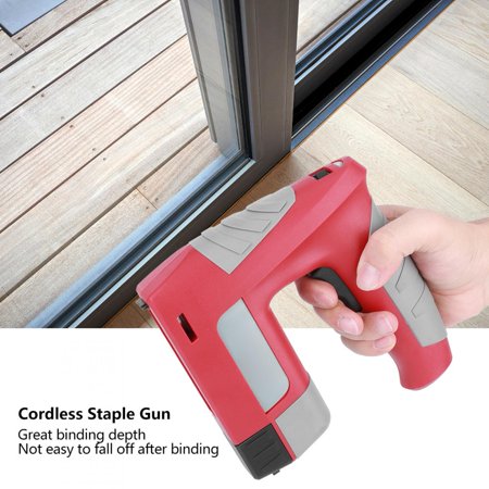 Khall Mini Cordless Staple Rechargeable Nailer Tacker Drill For Home ...