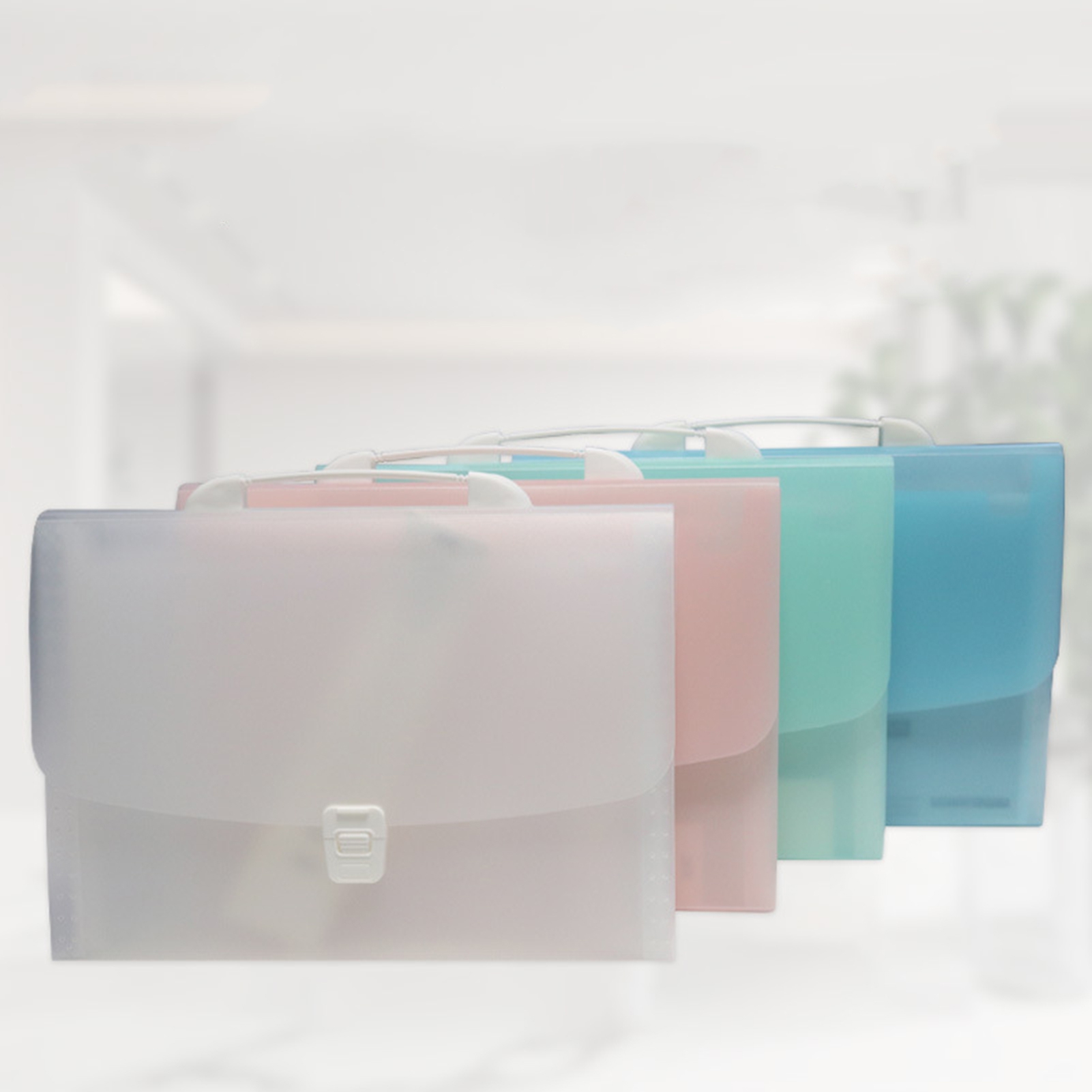 Yesbay File Folder Multi-pages 13 Pockets with Handle Examination Paper ...