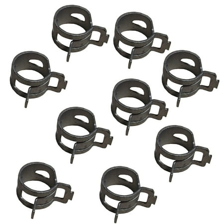 Fuel Line Clamps Fits 3/8" OD Hose ( 10 PACK ) - Walmart.com