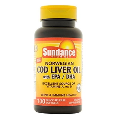Nature's Truth Norwegian COD Liver Oil Supplement, 100 Count - Walmart.com