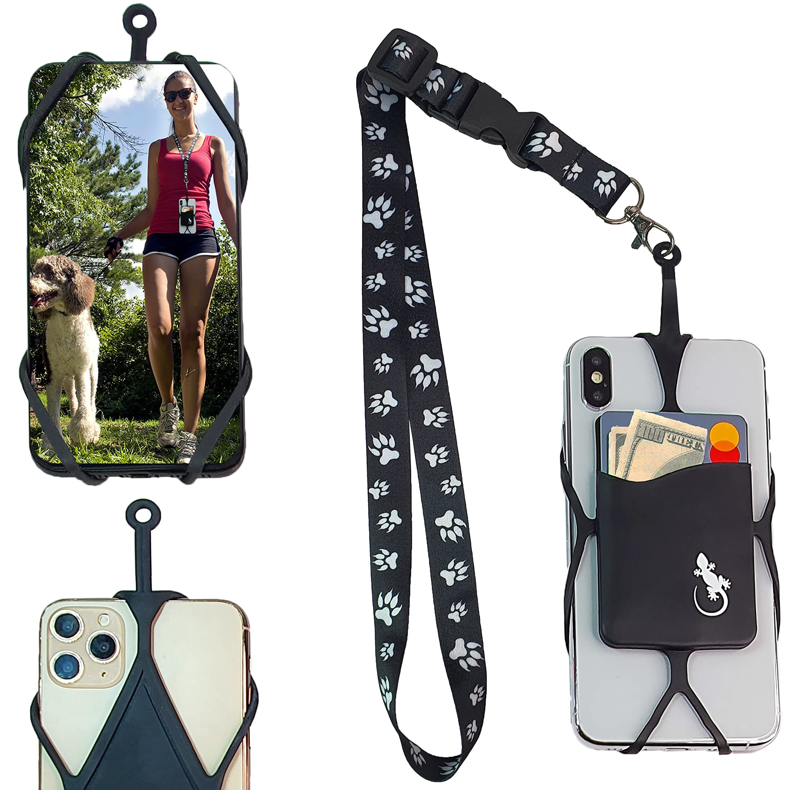 Lanyard Phone Holder Universal Phone Lanyards for Around The Neck with ...