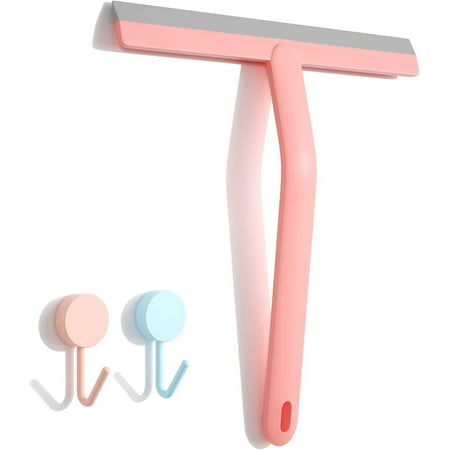 Silicone Shower Squeegee, Bathroom Squeegee With Hook, Shower Squeegee ...