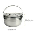Aluminum Cooking Pot Camping Tribal Pot Outdoor Picnic Cookware with ...