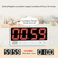 Digital Timer Cooking Timer Stopwatch LED Display Timer Count Up/Down ...